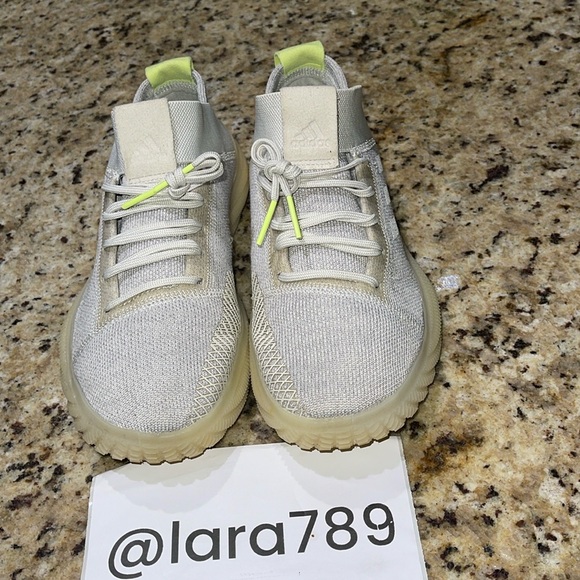adidas | Shoes | Adidas Pureboost Raw White Hires Yellow | Poshmark